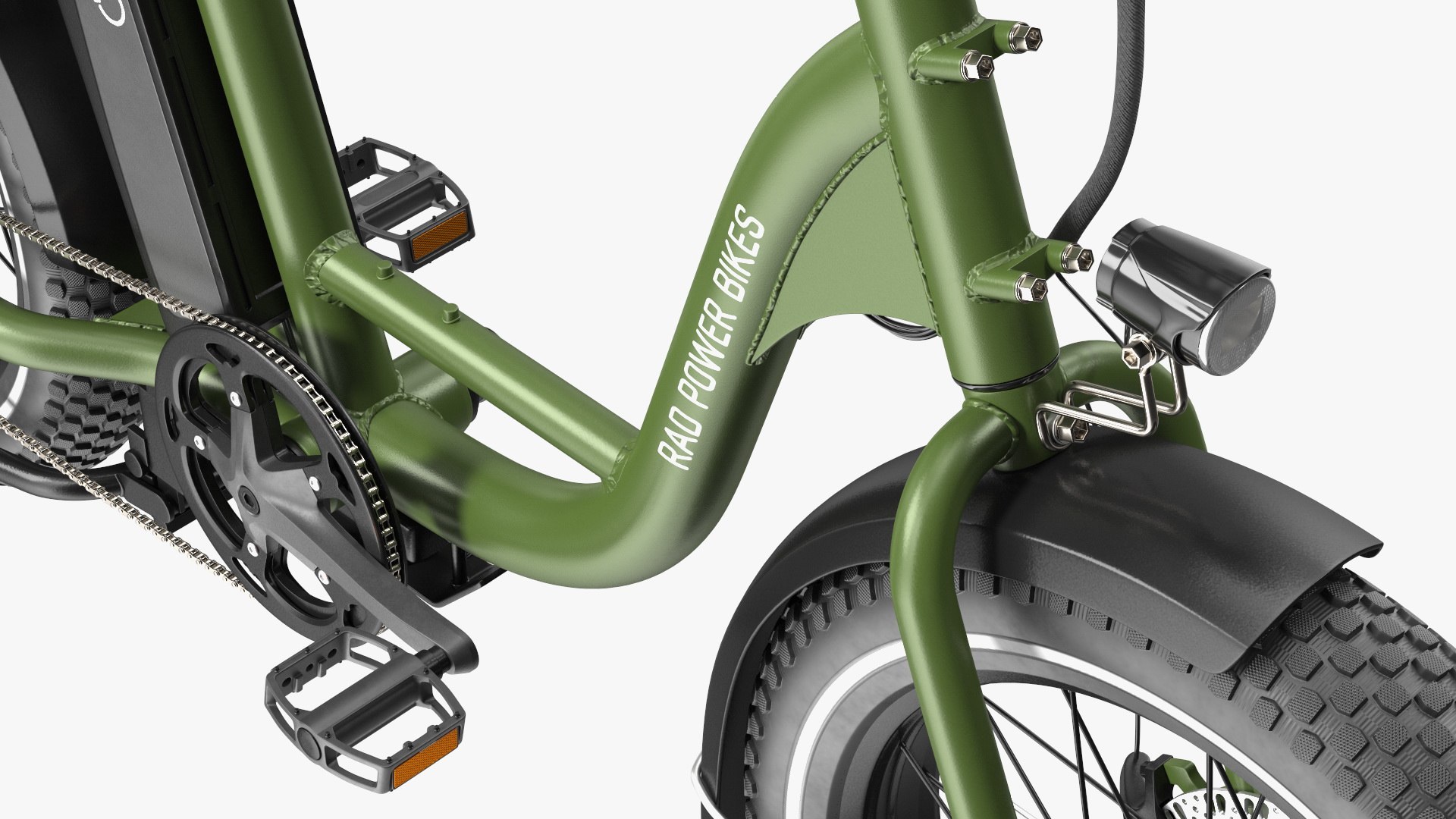E-Bike RadRunner Green 3D model - TurboSquid 2174280