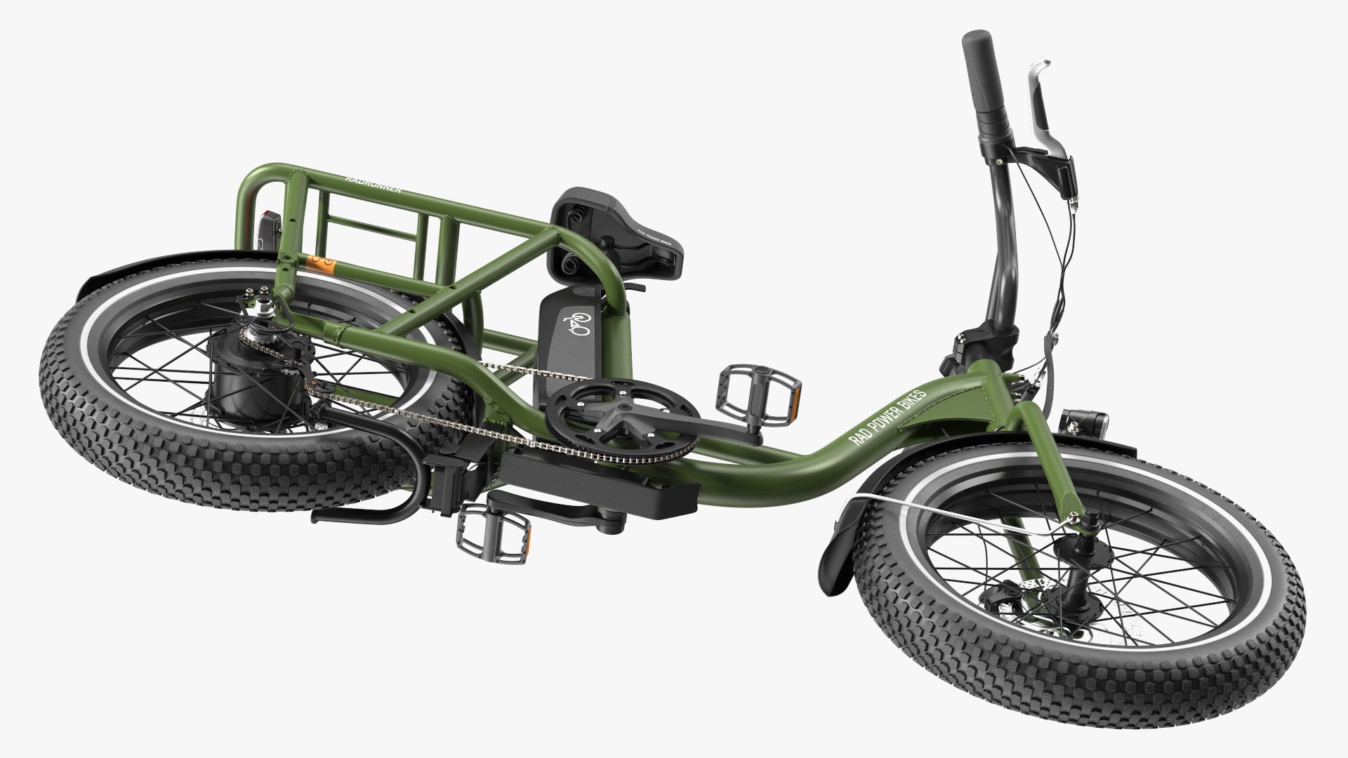 E-Bike RadRunner Green 3D model - TurboSquid 2174280