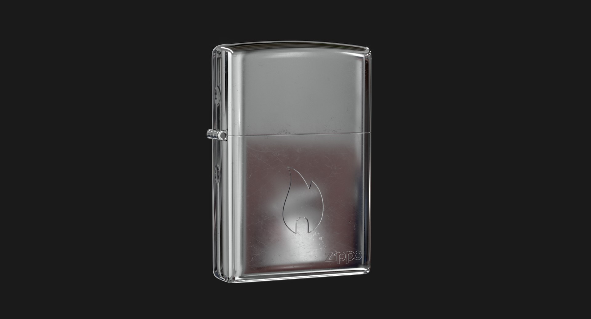 3D Realistic Zippo Lighter Classic Model - TurboSquid 1371270