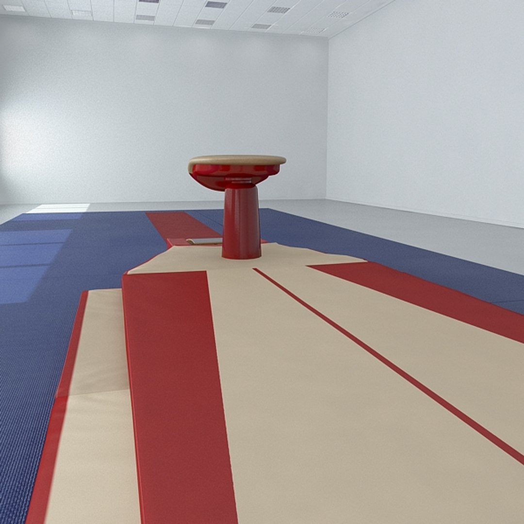 Gymnastics Vaulting Table Model - TurboSquid 1190591