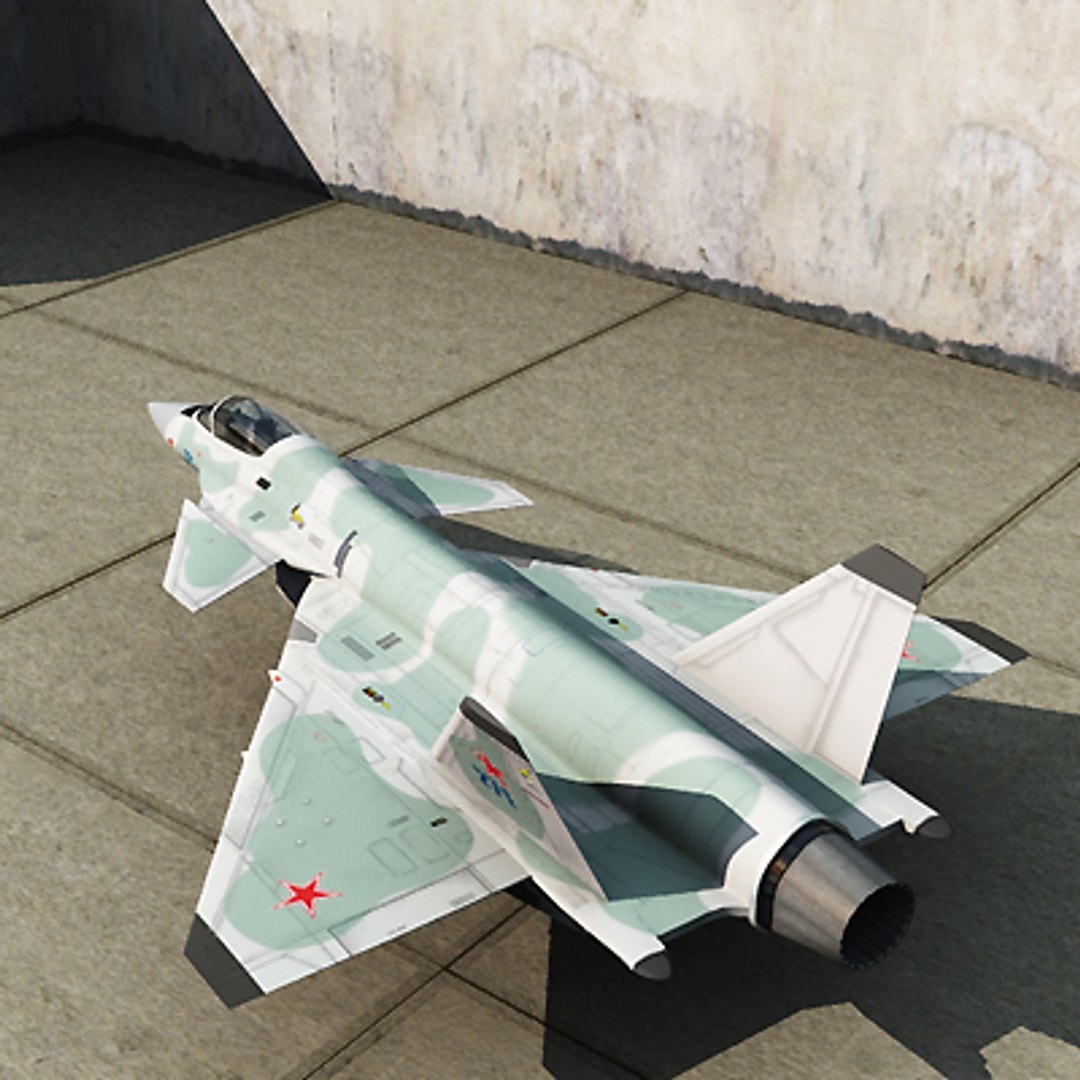 Mig 412 Fighter 3d Obj