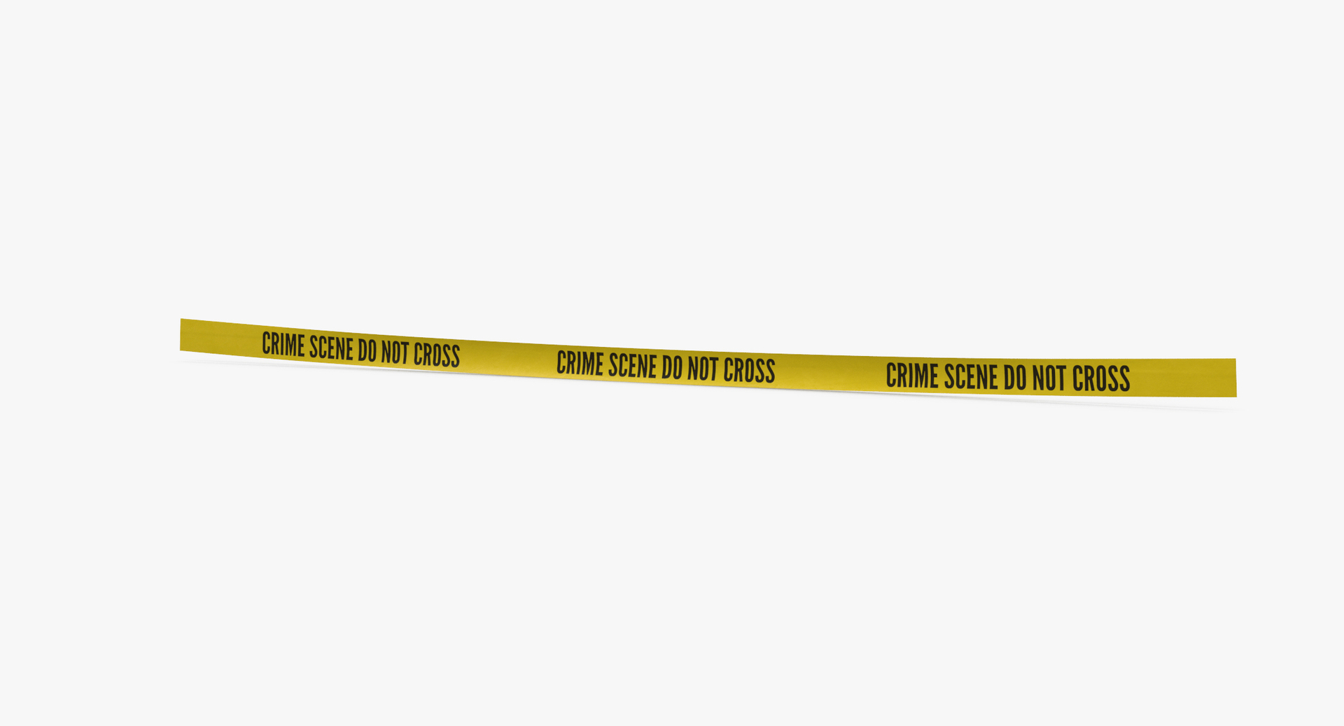 Crime Scene Tape 03 3D Model - TurboSquid 1149294