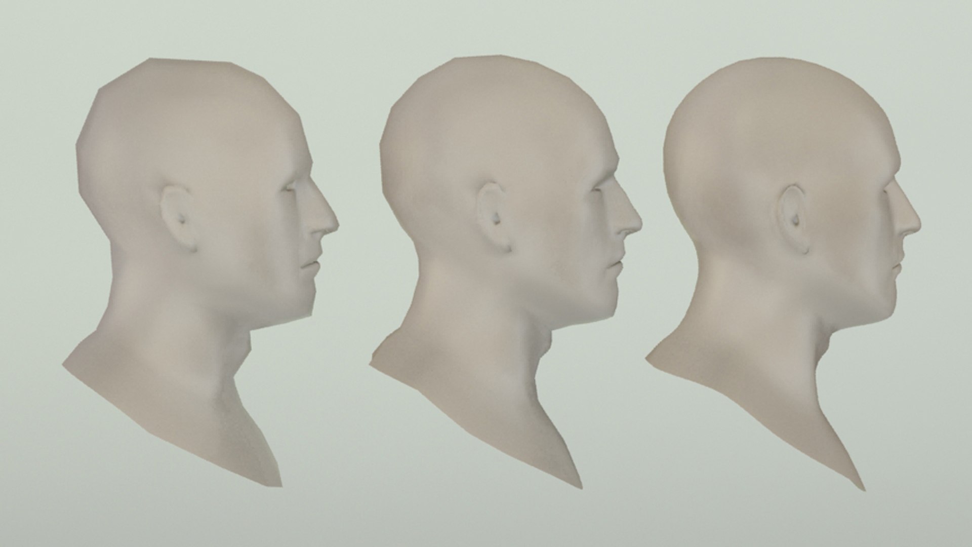 Max Male Head Bust Pack