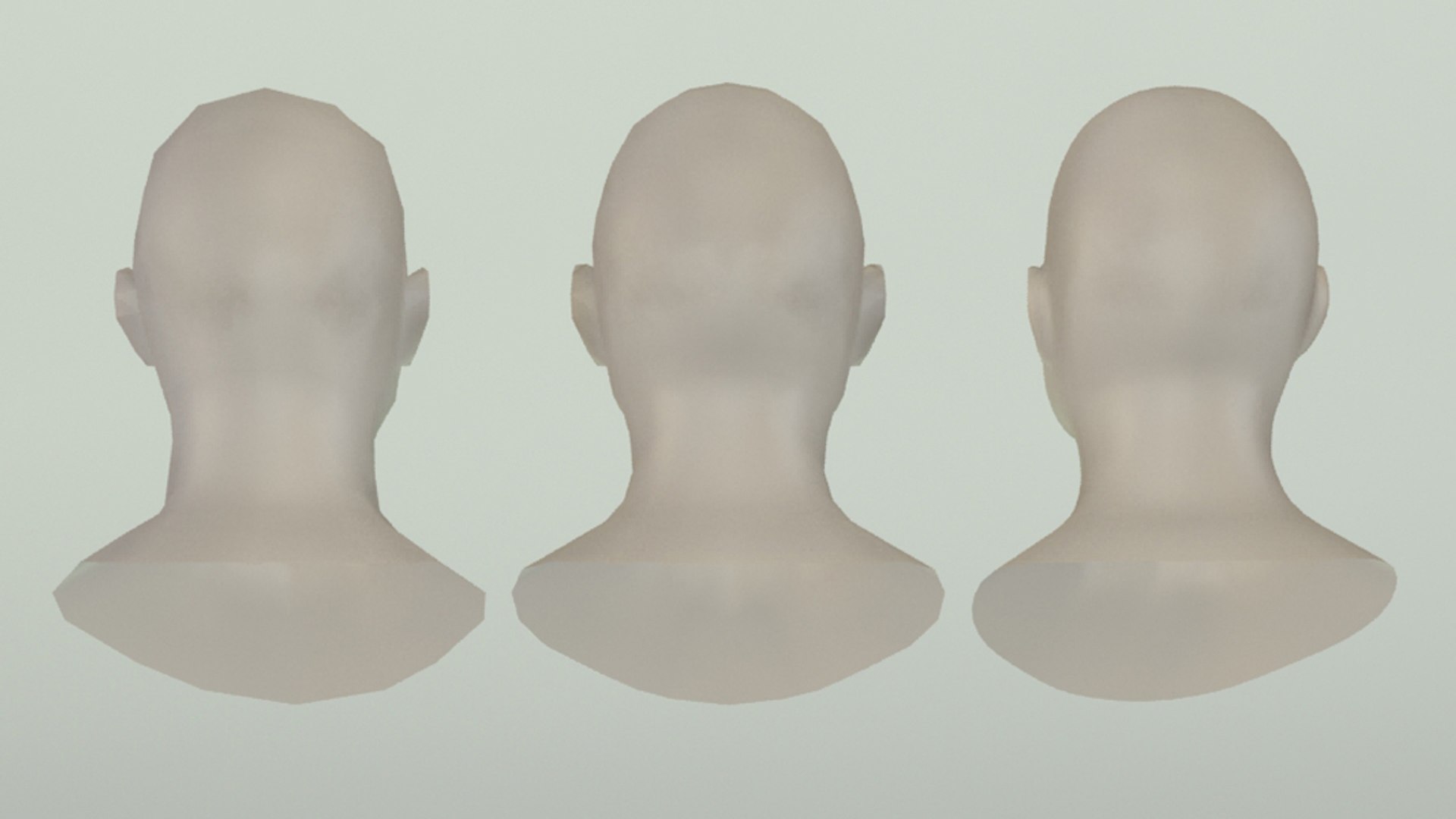Max Male Head Bust Pack
