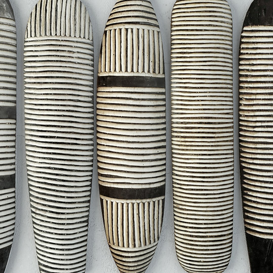 Zulu Elongated Shields 1 3D Model - TurboSquid 2119604