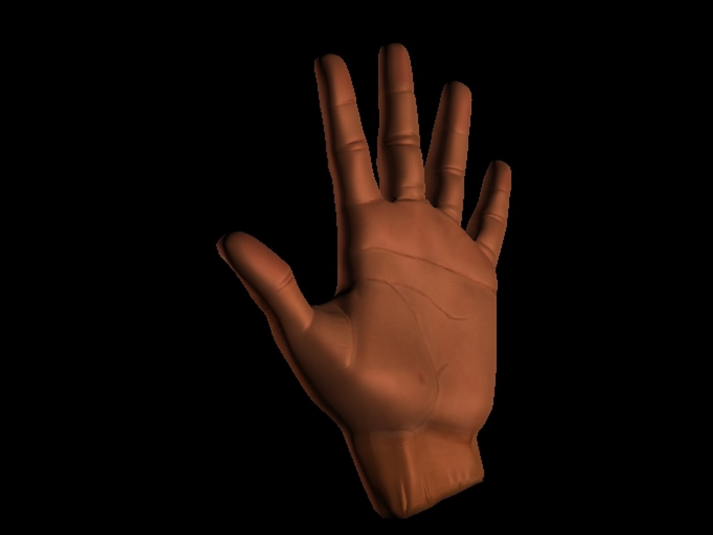Realistic Hand Max