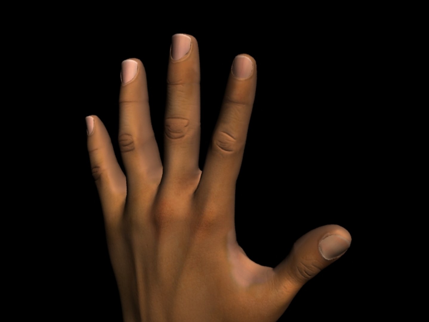 Realistic Hand Max