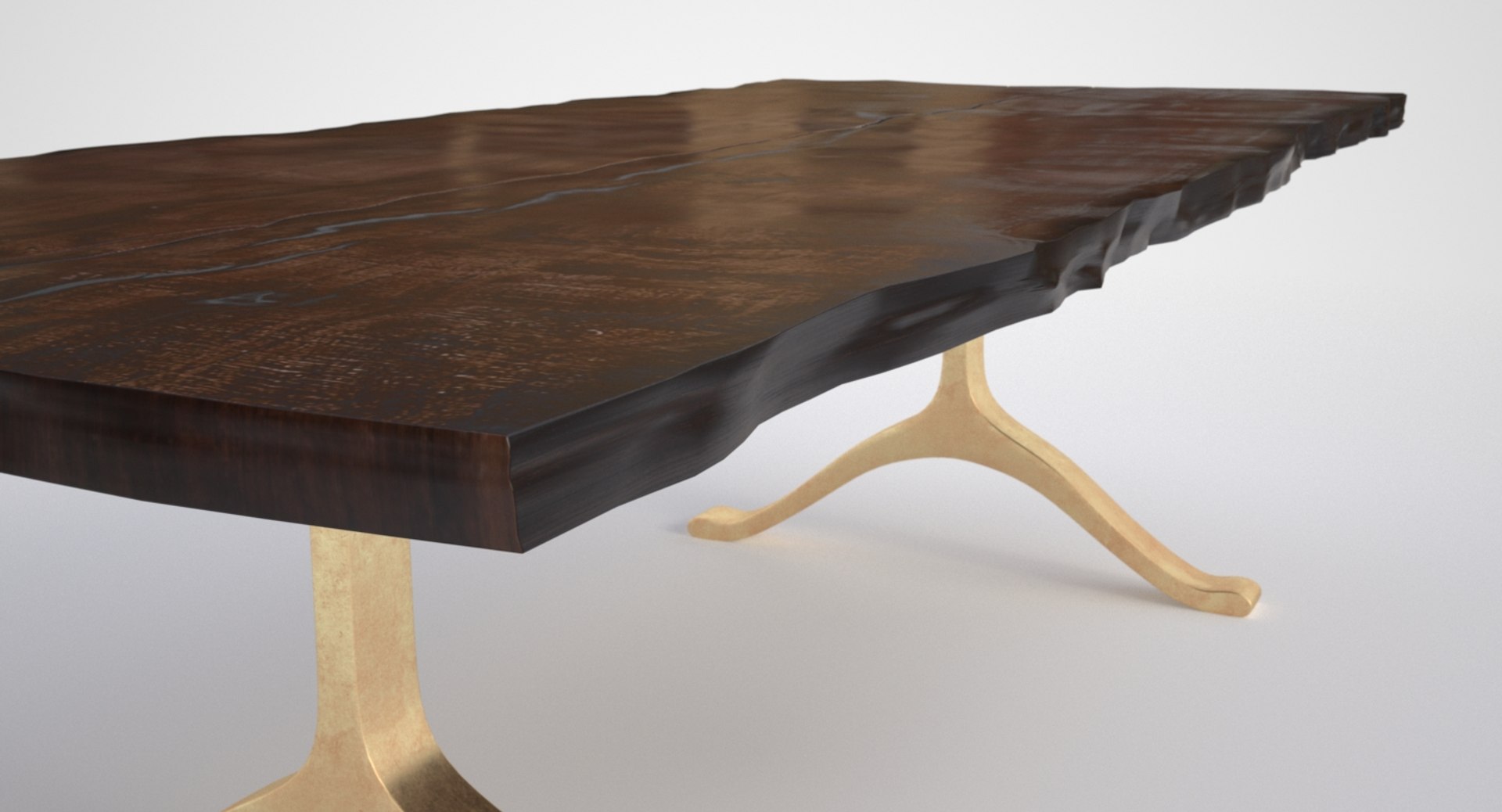 Bddw Slab Dining Table Obj