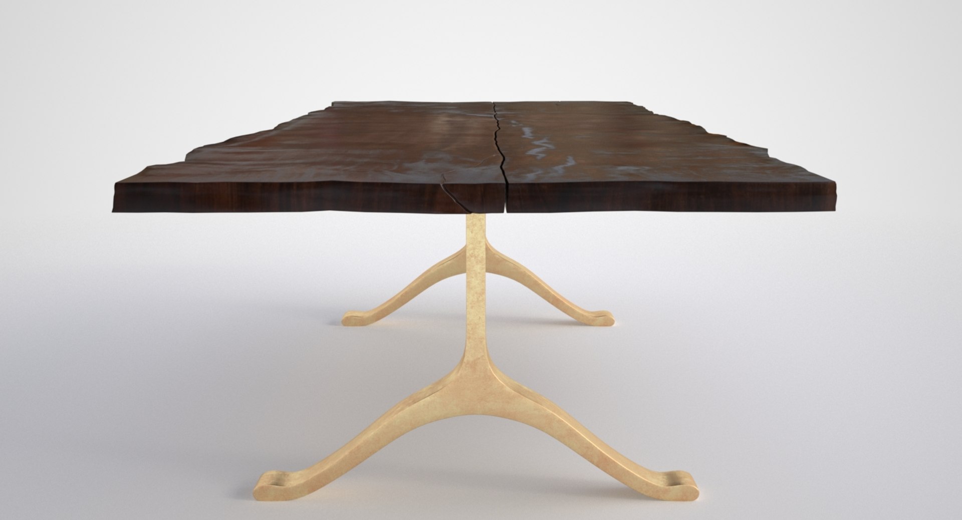 Bddw Slab Dining Table Obj