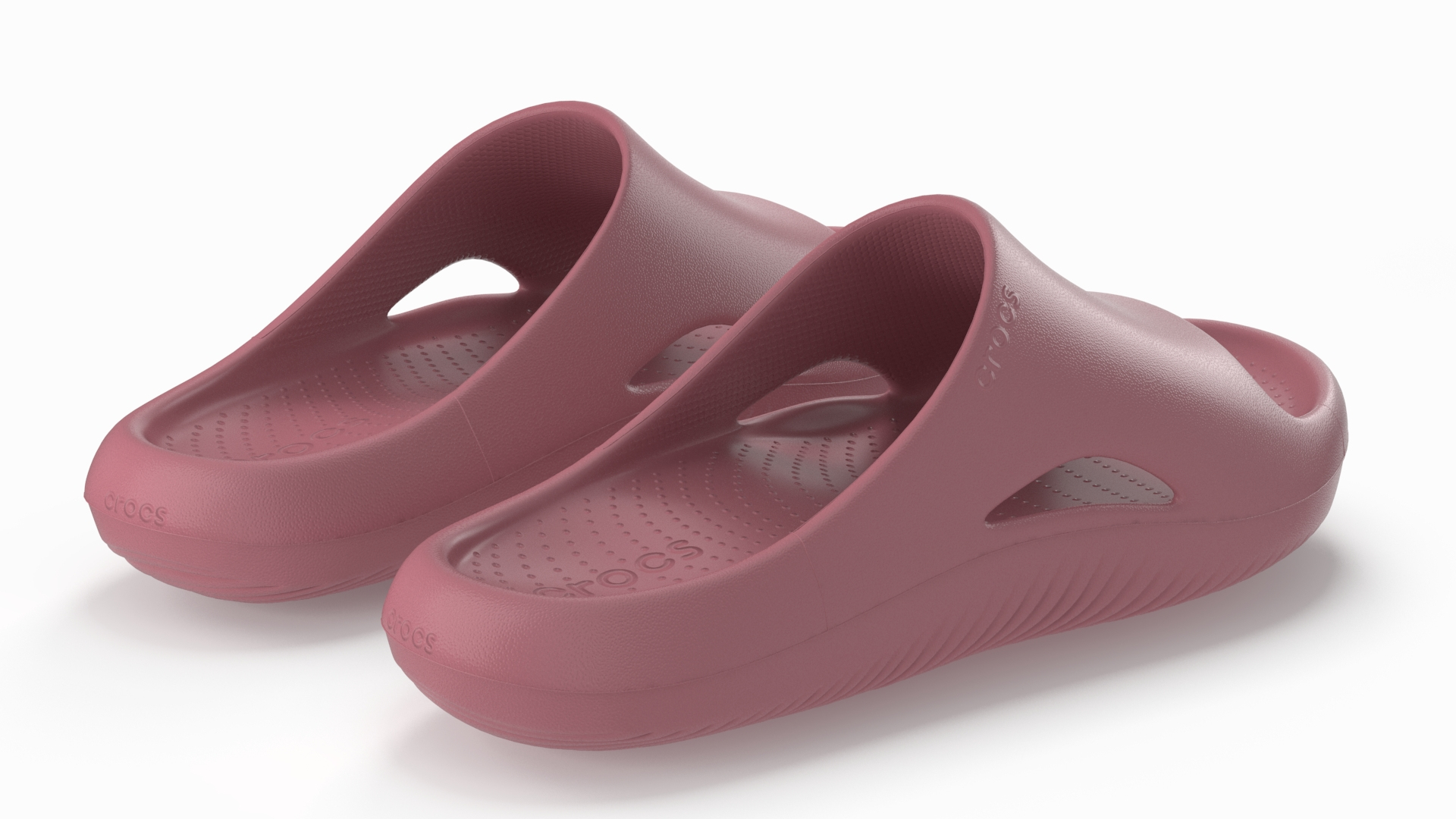Crocs Mellow Slide Pink 3D Model - TurboSquid 2207092