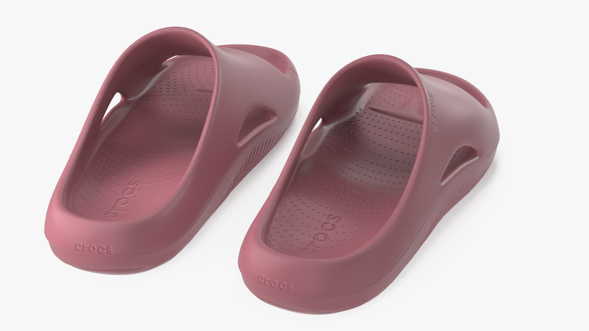 Crocs Mellow Slide Pink 3D Model - TurboSquid 2207092