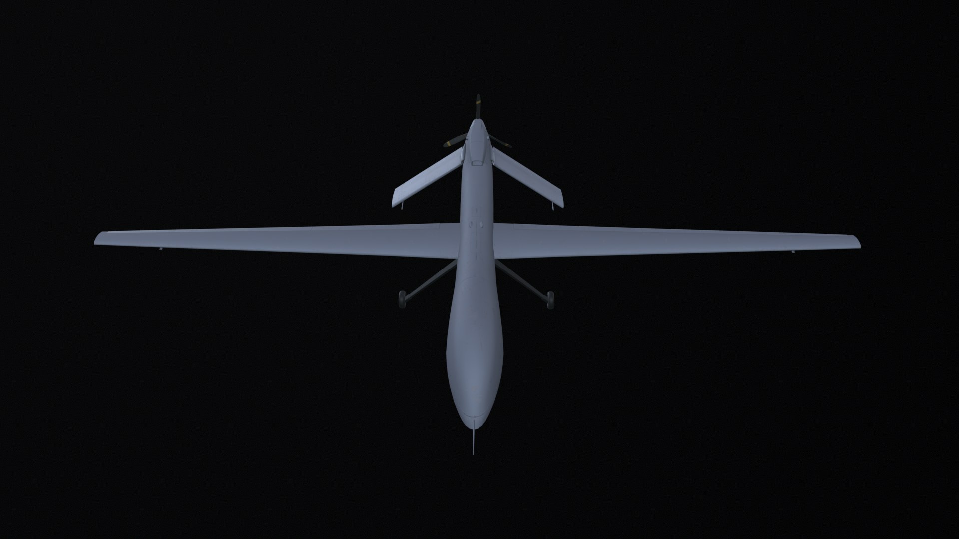 Asset - Army - MQ1 Predator - 3D MODEL Low-poly 3D Model - TurboSquid 2292935