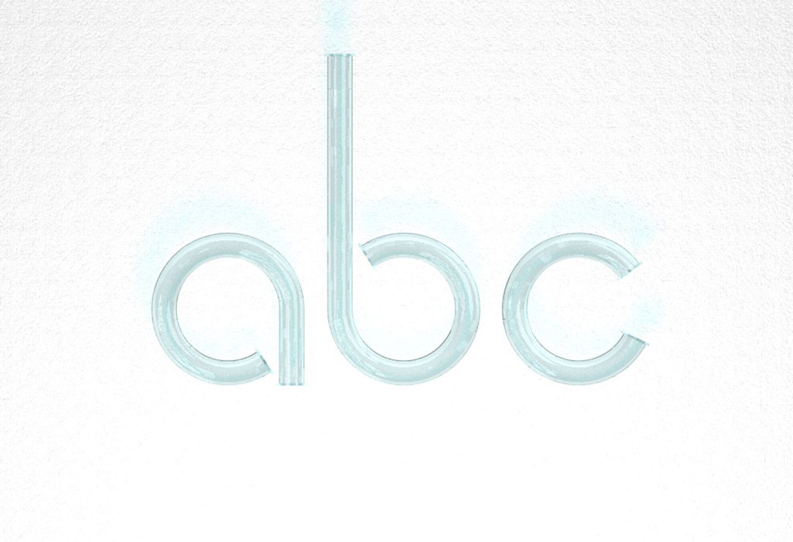 3D Abc Glass Tube Font - TurboSquid 1547135