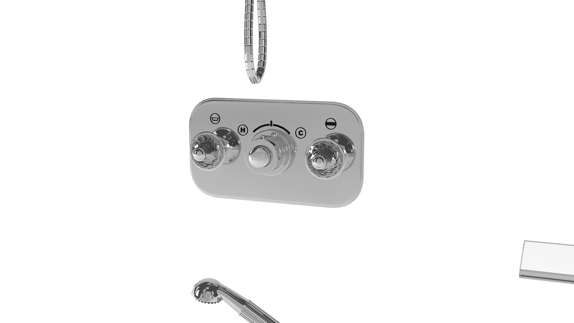 Thg Bathroom Fixtures Set 3D Model - TurboSquid 1693657