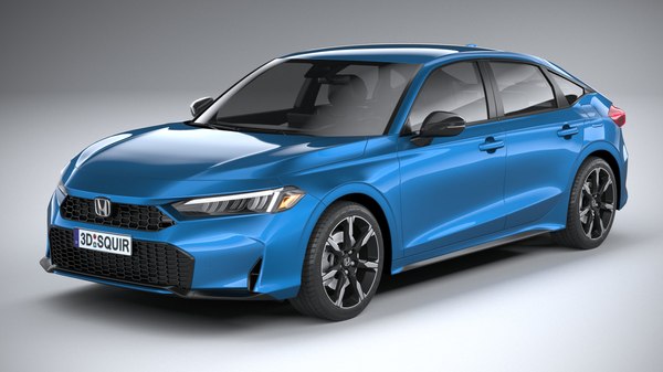 modelo 3d Honda Civic Hatchback 2025 - TurboSquid 2236975