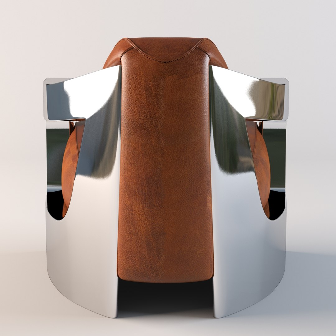 Mars Armchair Chair Obj