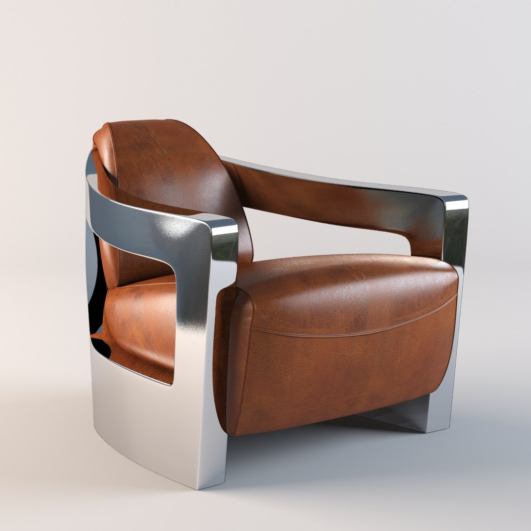 Mars Armchair Chair Obj