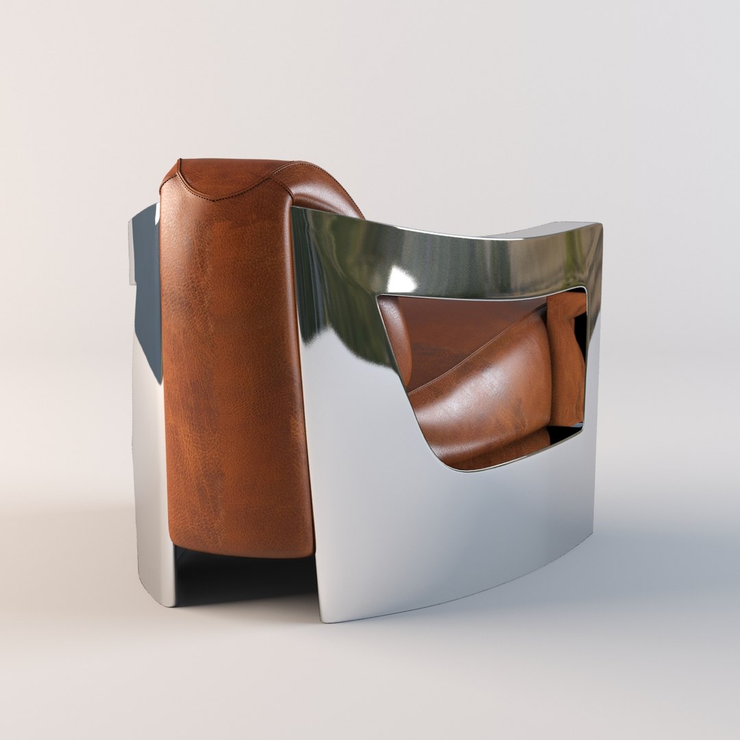 Mars Armchair Chair Obj