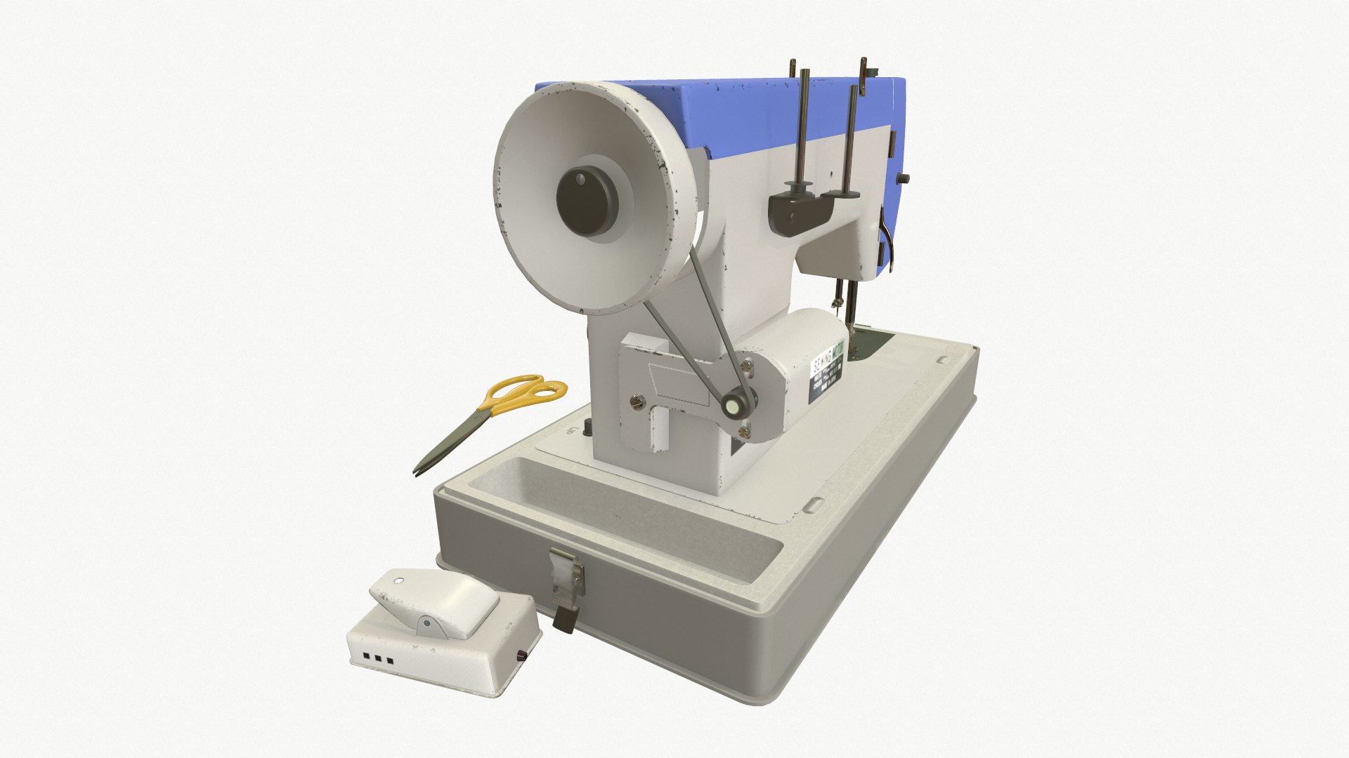 Sewing Machine Dressmaker S3000 Model - TurboSquid 1918466
