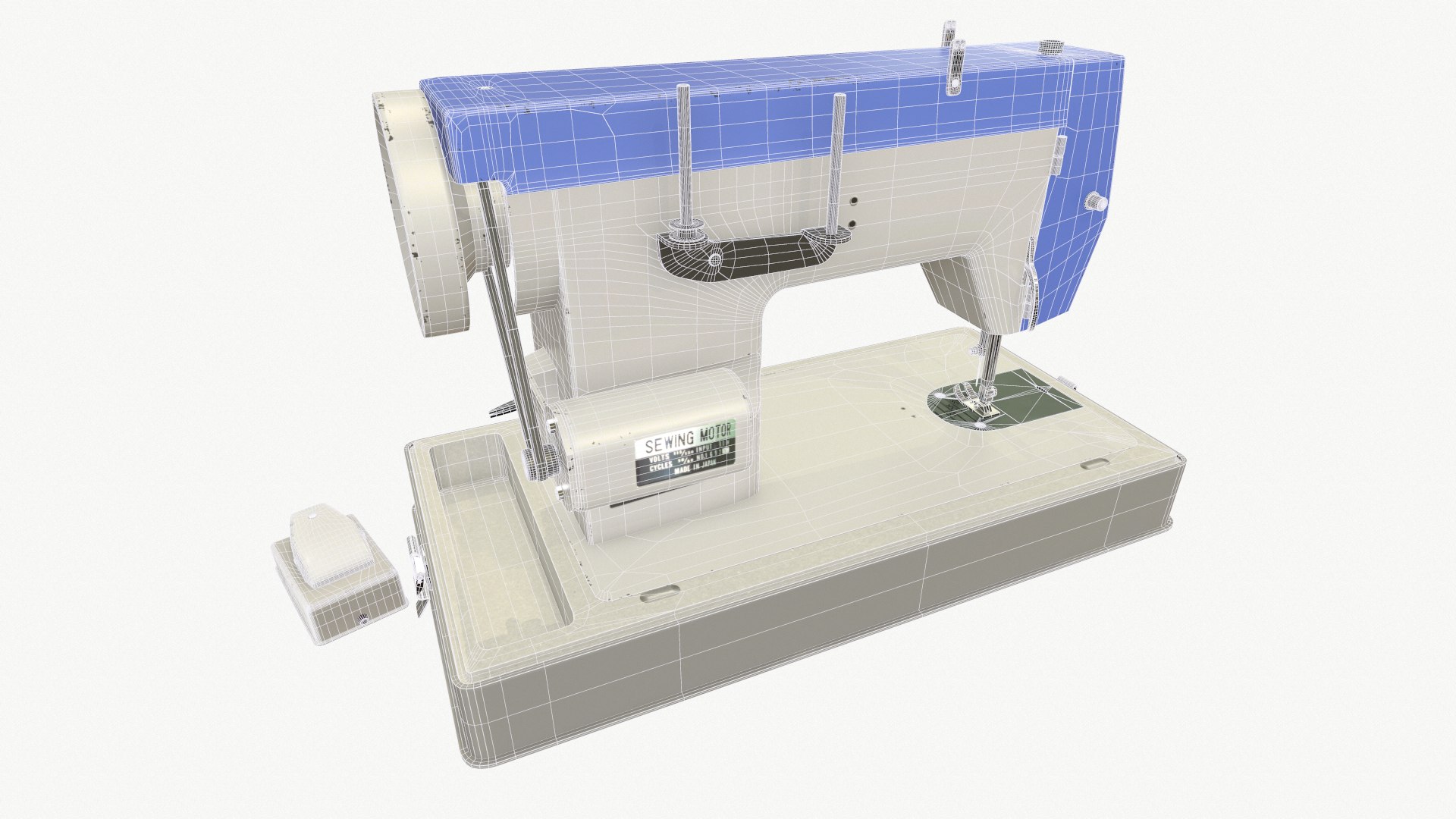 Sewing Machine Dressmaker S3000 Model - TurboSquid 1918466