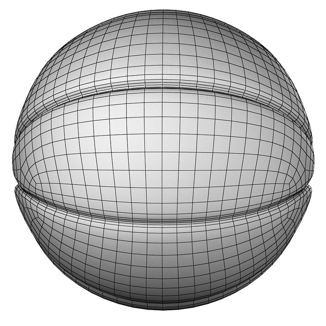 3d model basketball