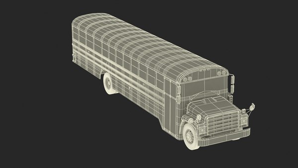 Maya용으로 개조된 올드 스쿨 버스 3D 모델 - TurboSquid 2157550