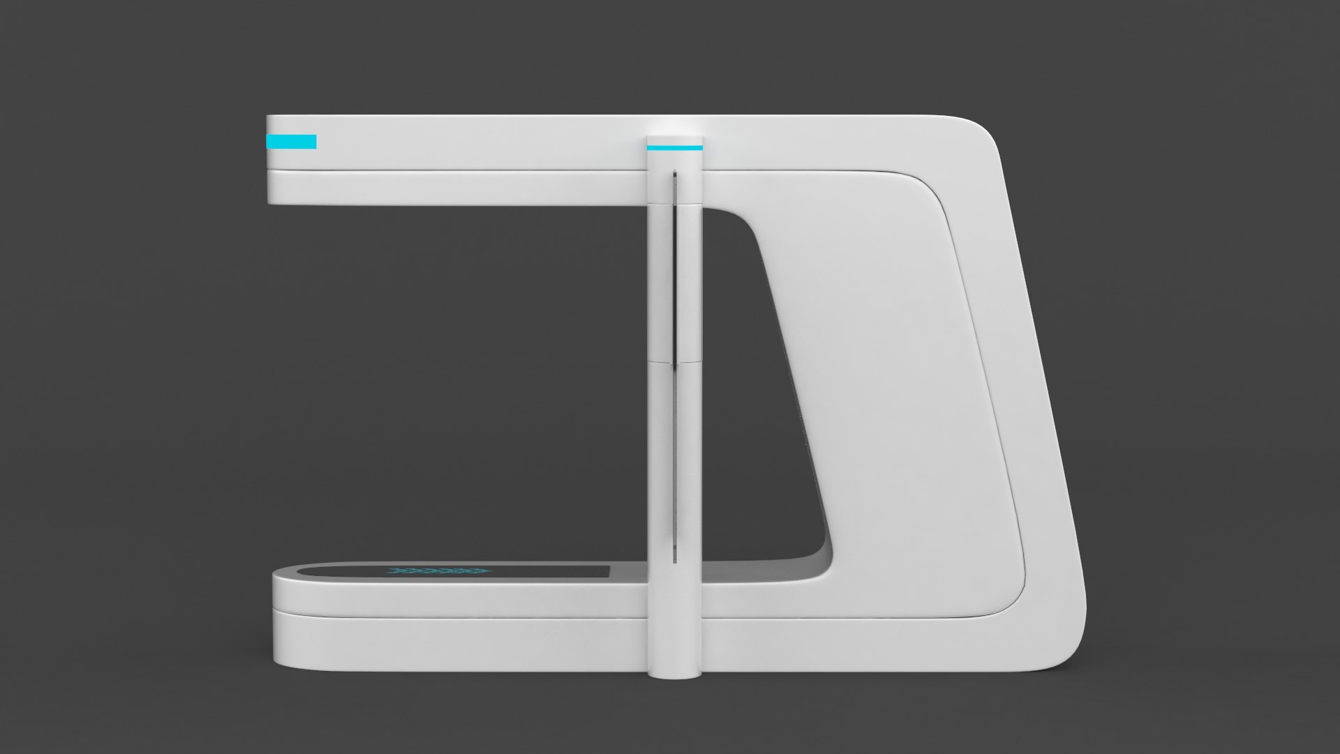 Turnstile Gate 3D Model - TurboSquid 2094400