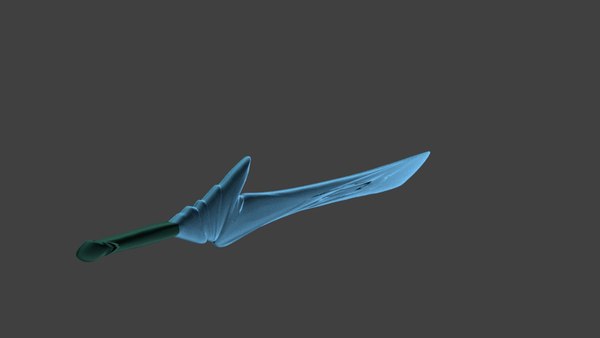 3d model sword