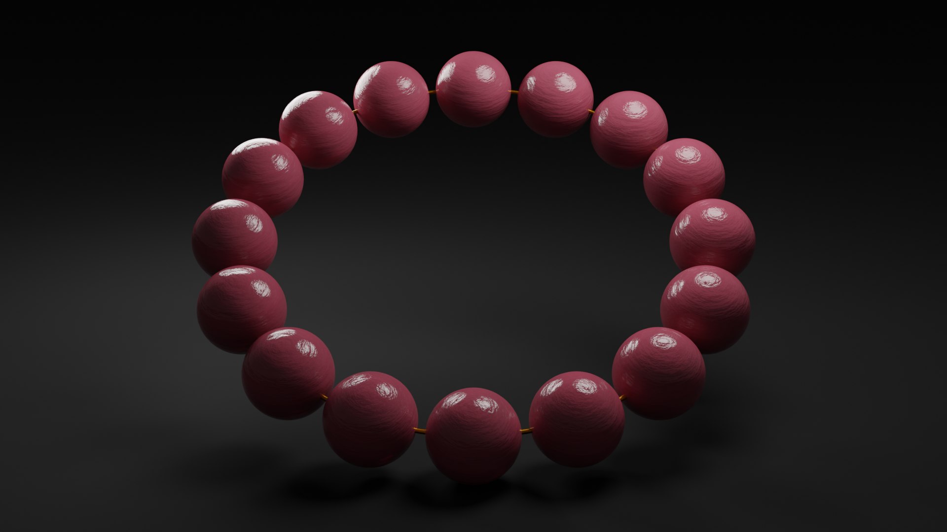 Bracelet Beads Model - TurboSquid 1974799