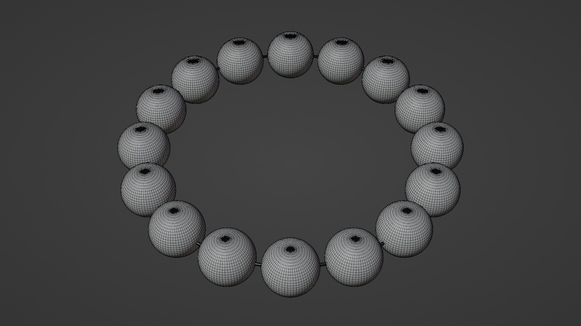 Bracelet Beads Model - TurboSquid 1974799