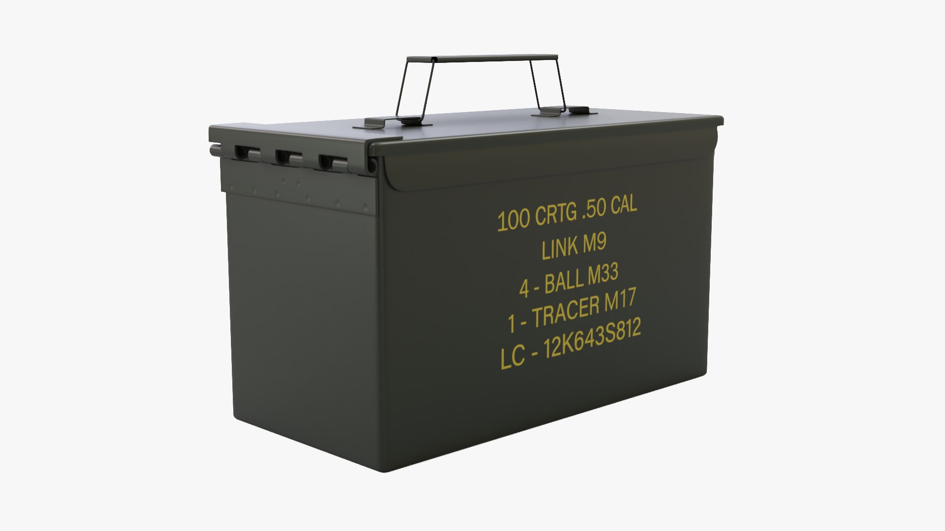 Ammo Can 3D - TurboSquid 1937803