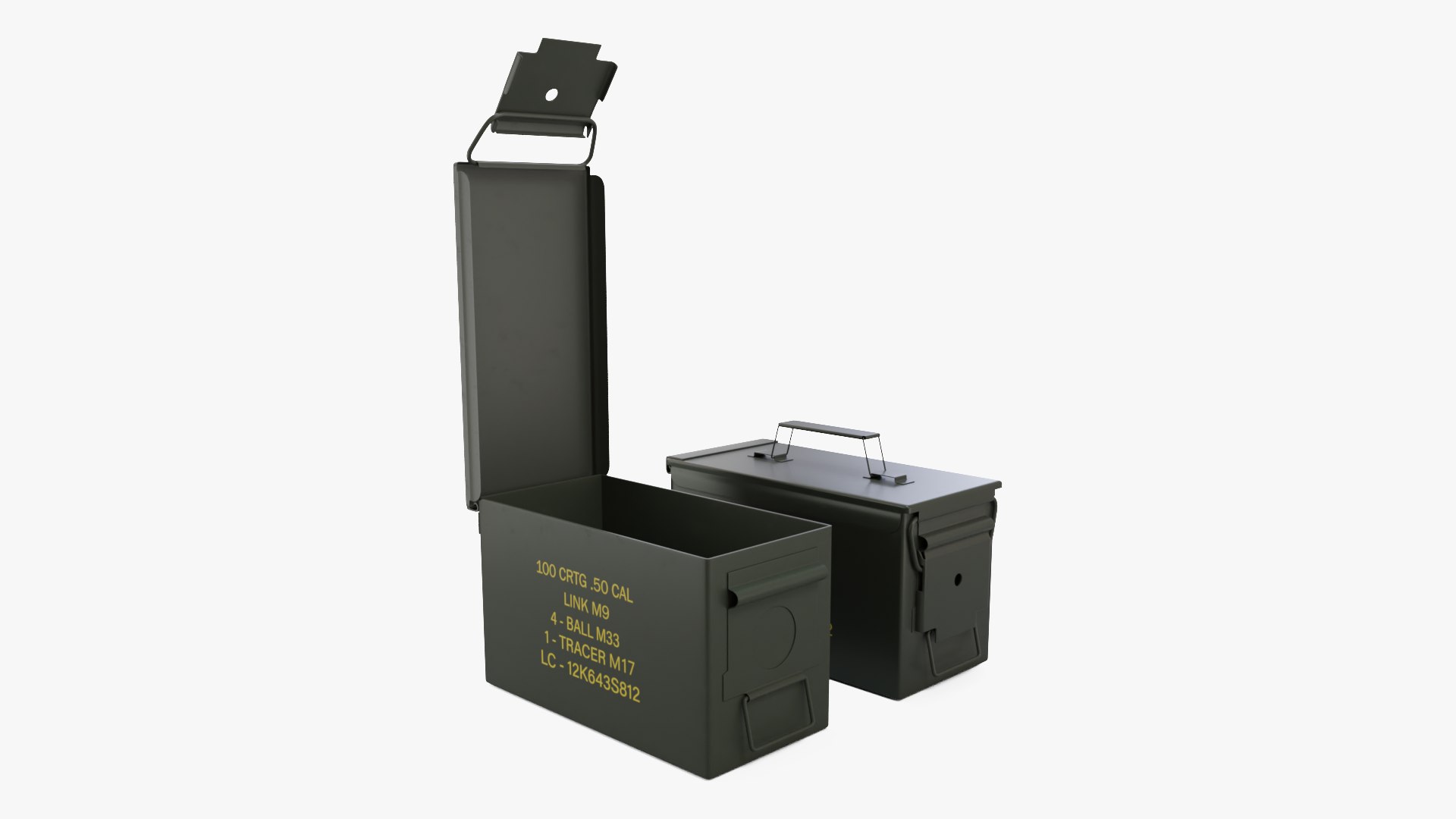 Ammo Can 3D - TurboSquid 1937803