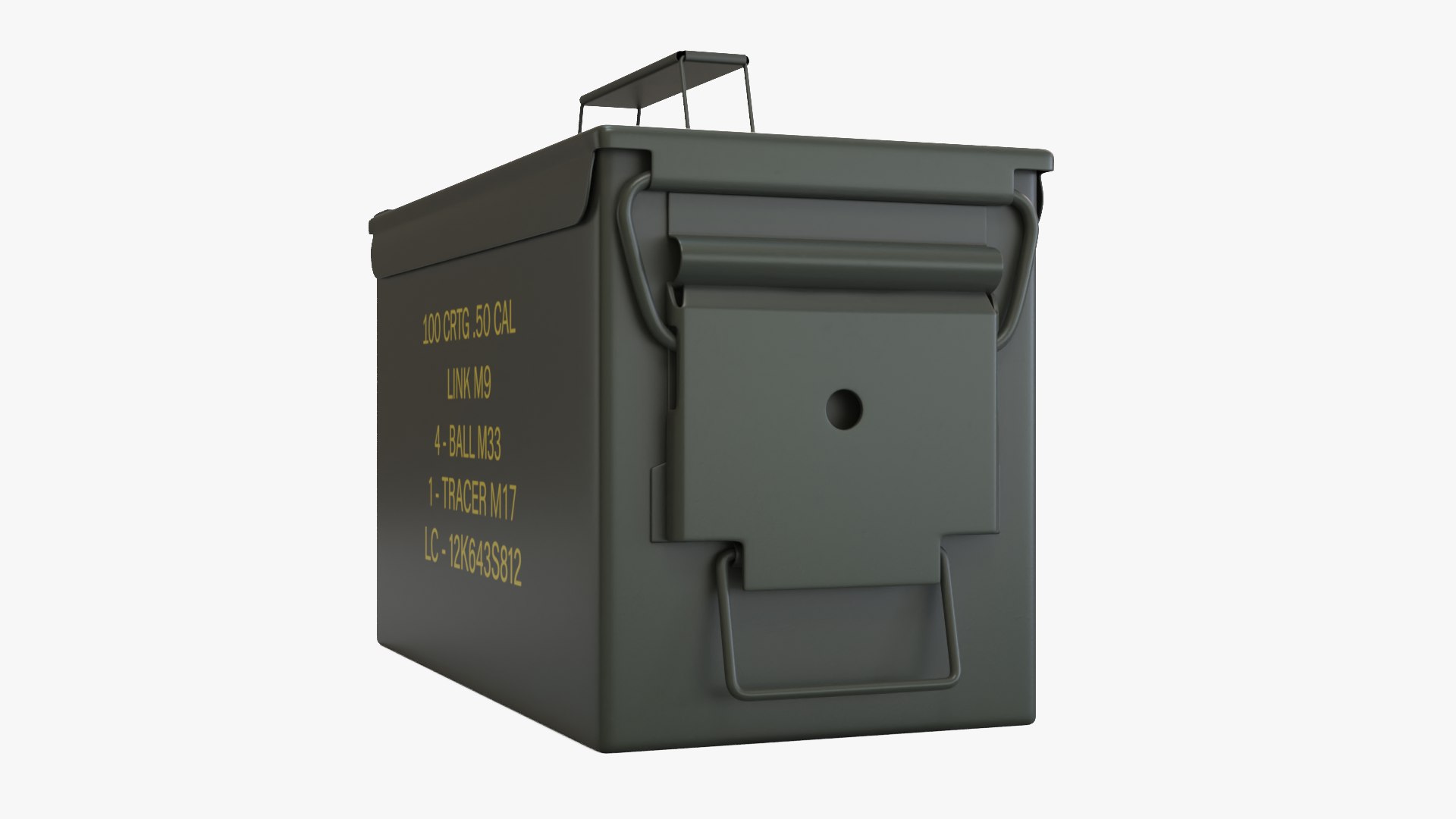 Ammo Can 3D - TurboSquid 1937803