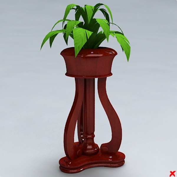 flower stand 3d max