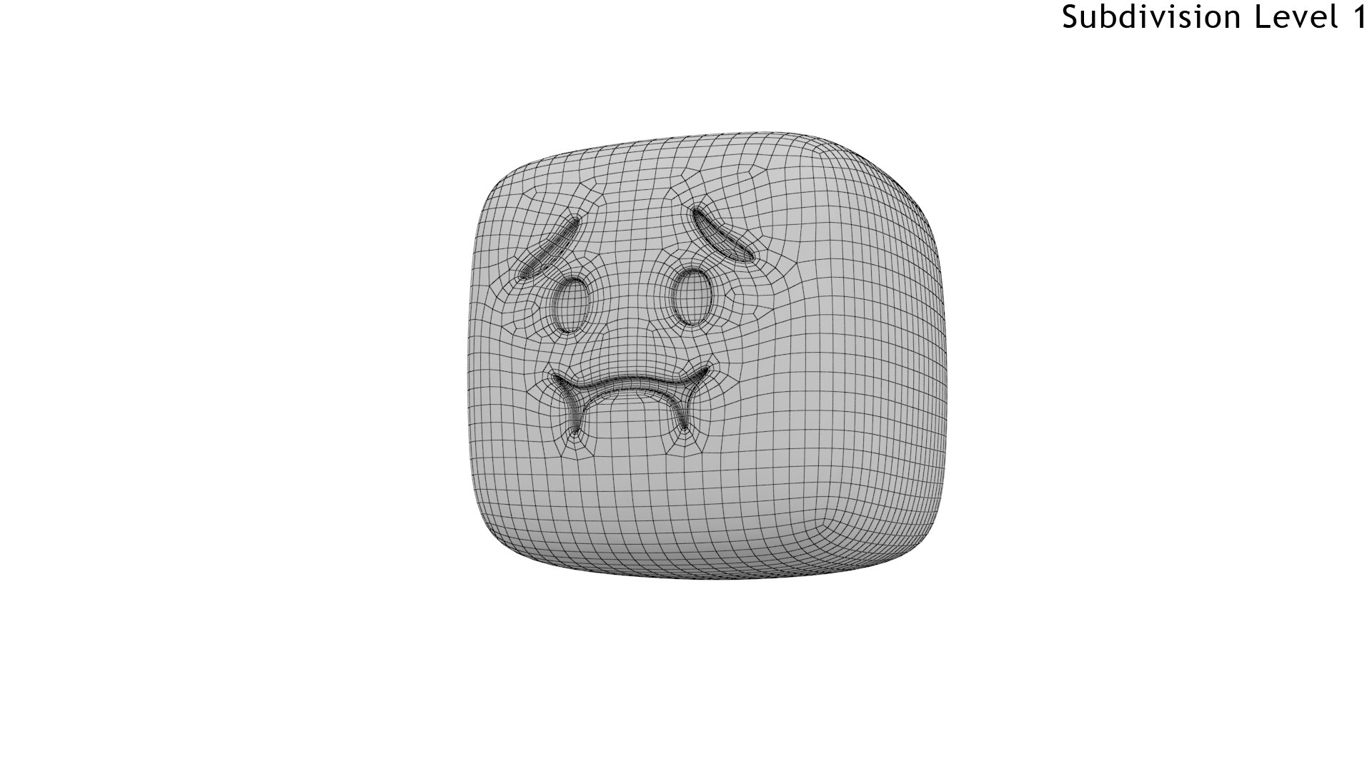 3D Smiley Face Emoji 23 Model - TurboSquid 2066183