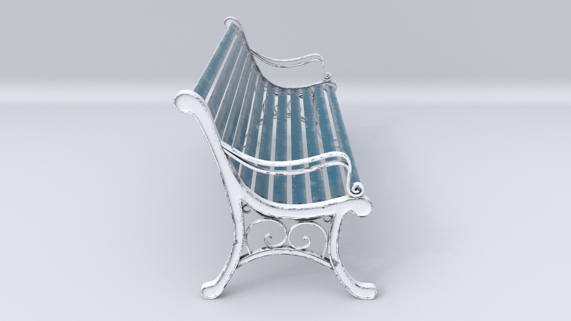 Park Benches UHD Model - TurboSquid 1973804