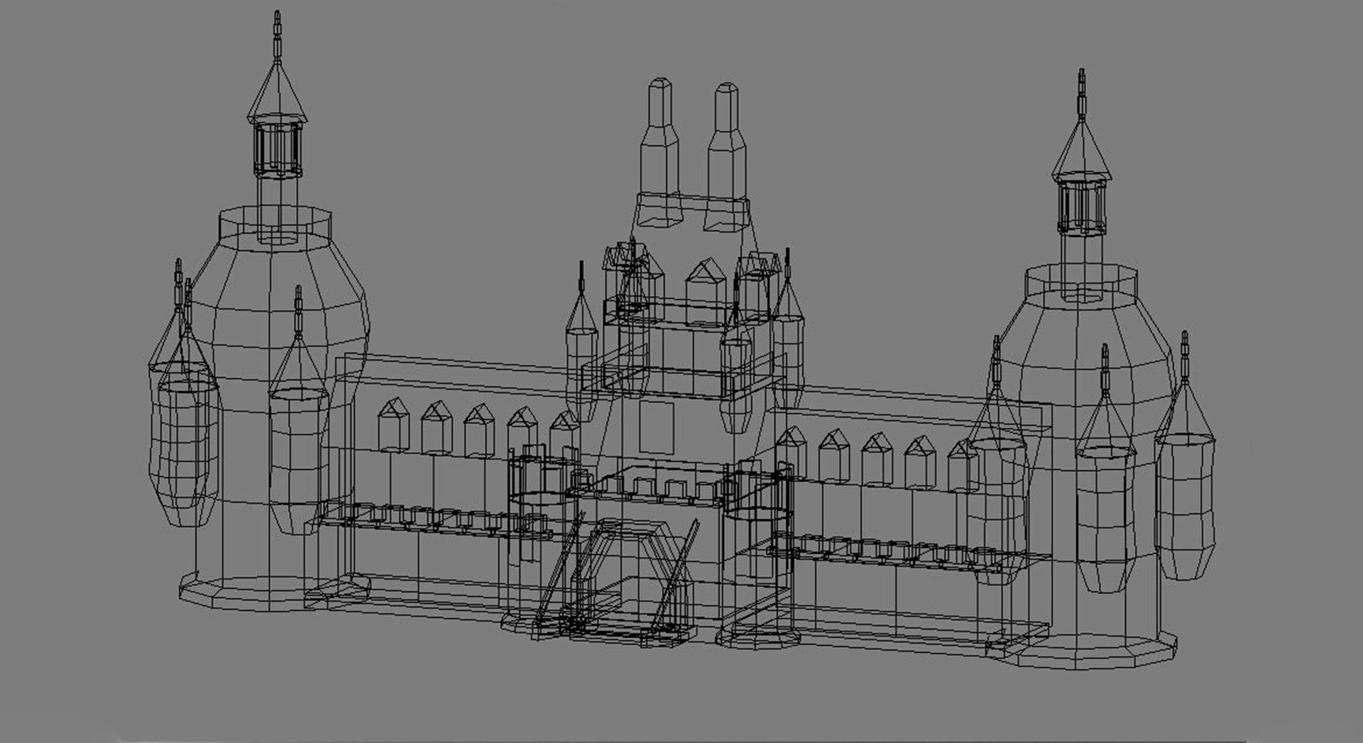 Steampunk Castle 3D - TurboSquid 2254074