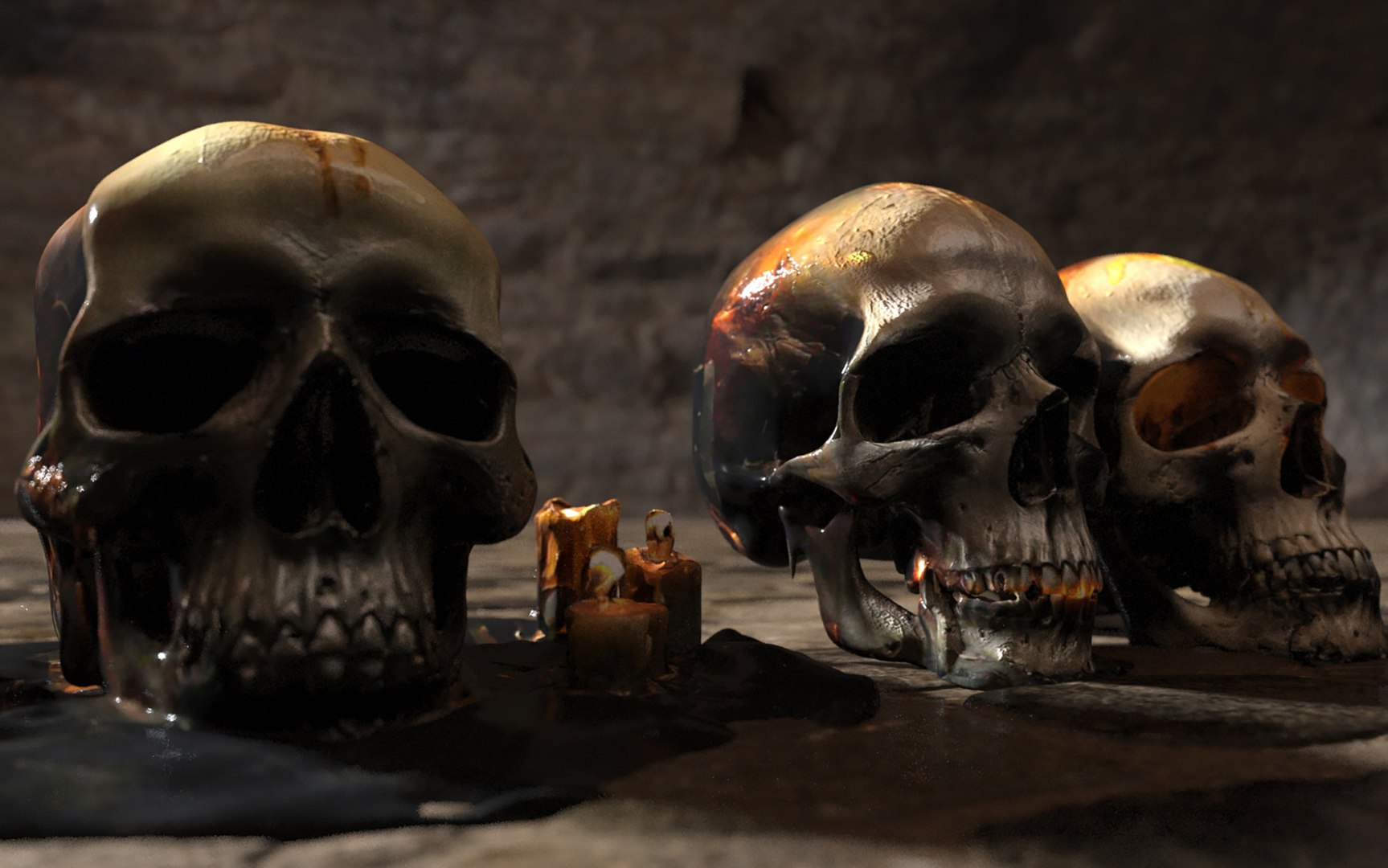 Skulls Pack 3D Model - TurboSquid 2326951
