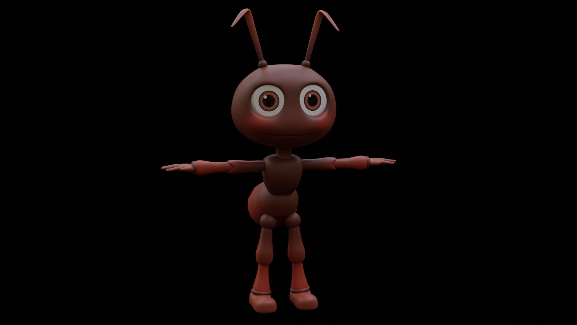 Cartoon Ant 3D Model - TurboSquid 1790185