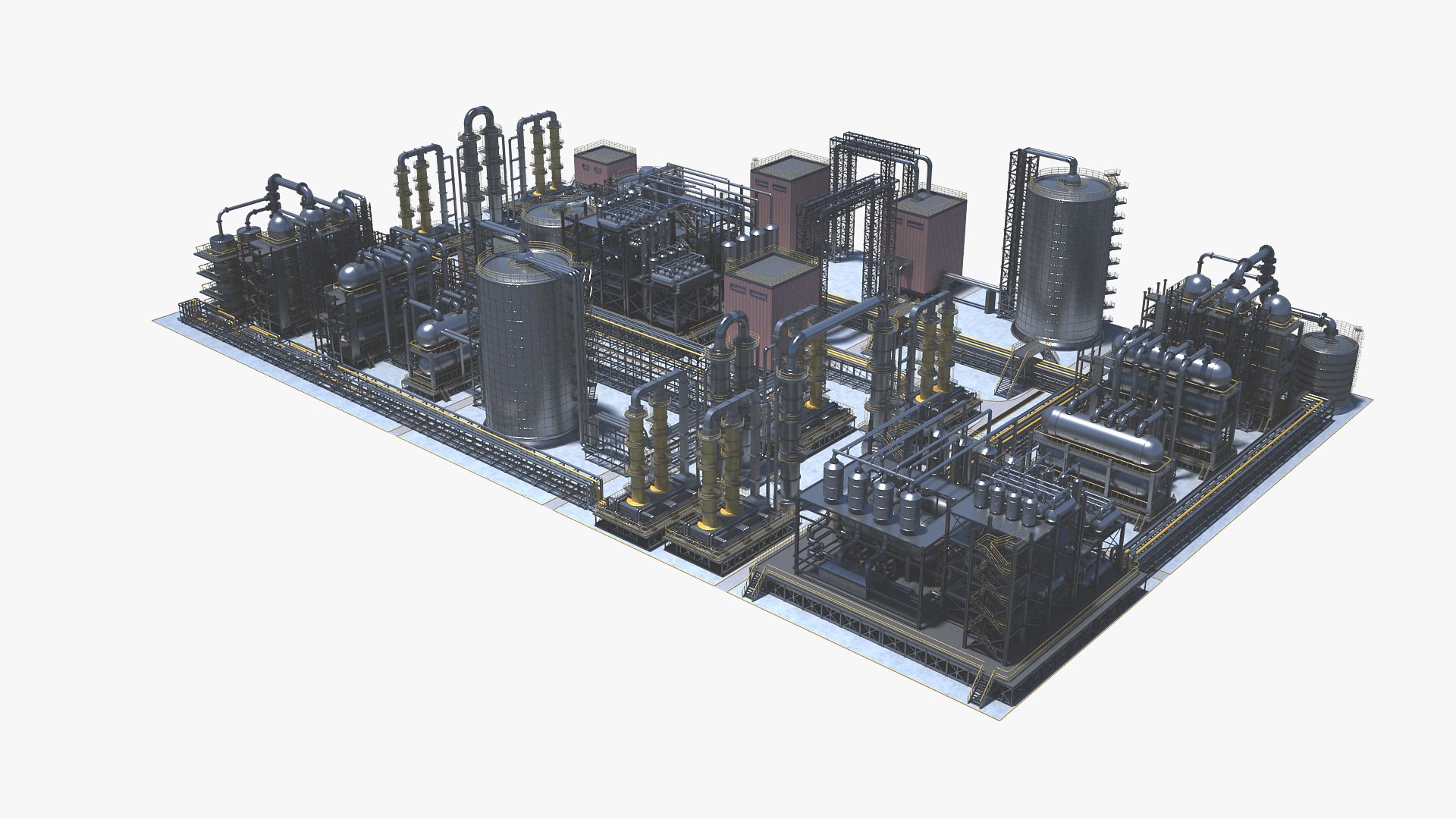 4-Industrial Area Set -05 3D Model - TurboSquid 2036716