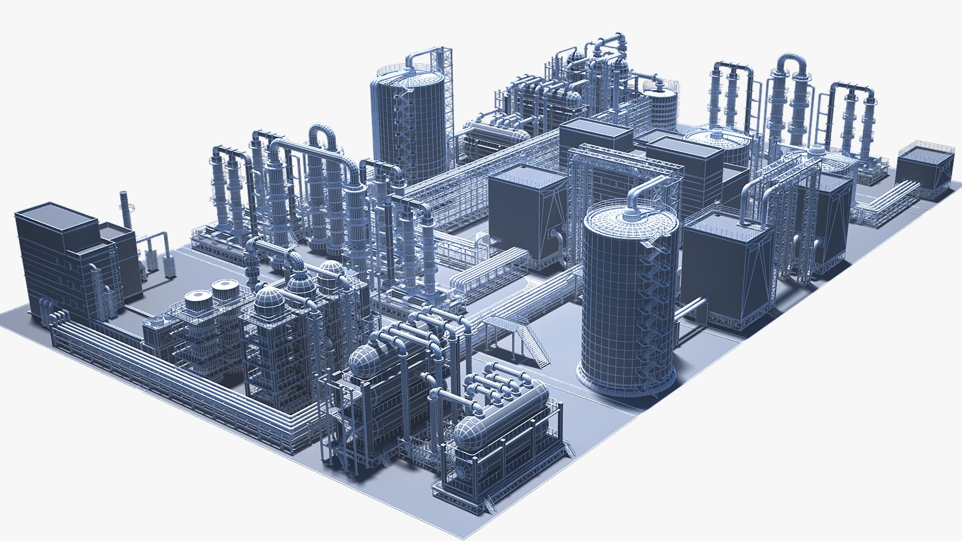 4-Industrial Area Set -05 3D Model - TurboSquid 2036716