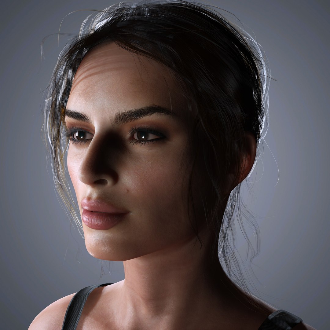 Emily Ratajkowski Character 3D Model Low-poly 3D Model - TurboSquid 2309201