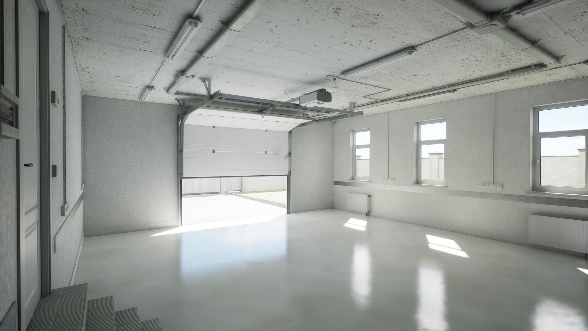 3D Home Garage Base Interior 1 UE5 - TurboSquid 2120024