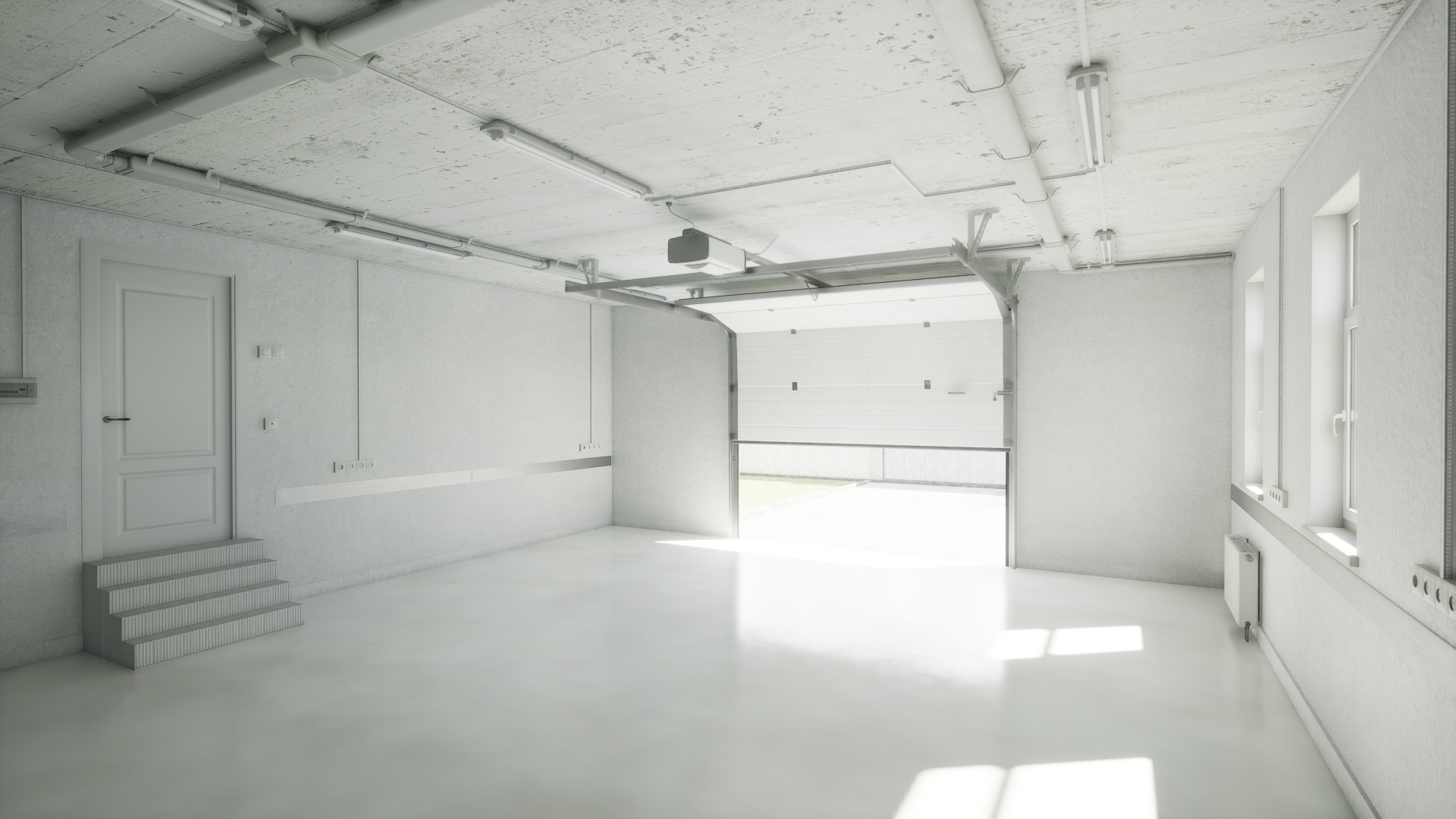 3D Home Garage Base Interior 1 UE5 - TurboSquid 2120024