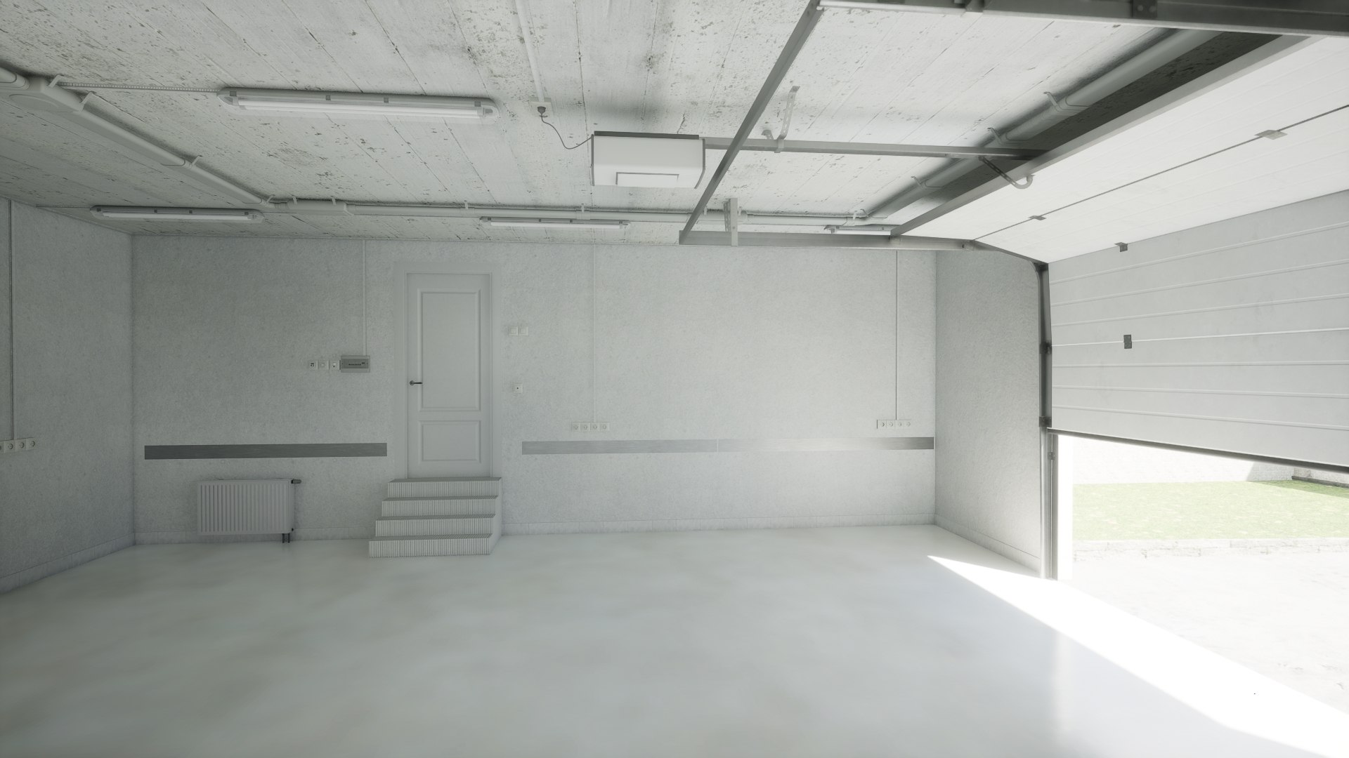 3D Home Garage Base Interior 1 UE5 - TurboSquid 2120024