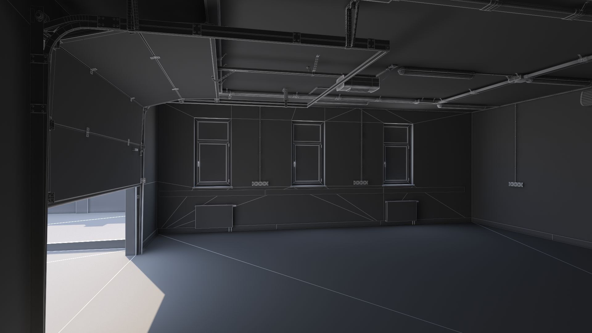 3D Home Garage Base Interior 1 UE5 - TurboSquid 2120024