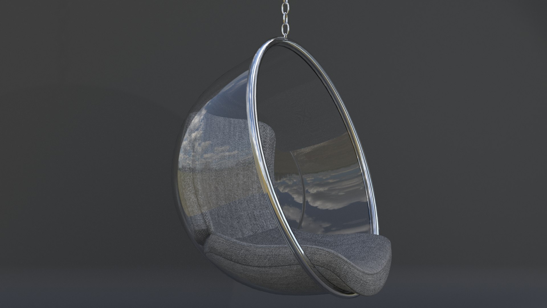 Classic Bubble Chair 3D - TurboSquid 1684903