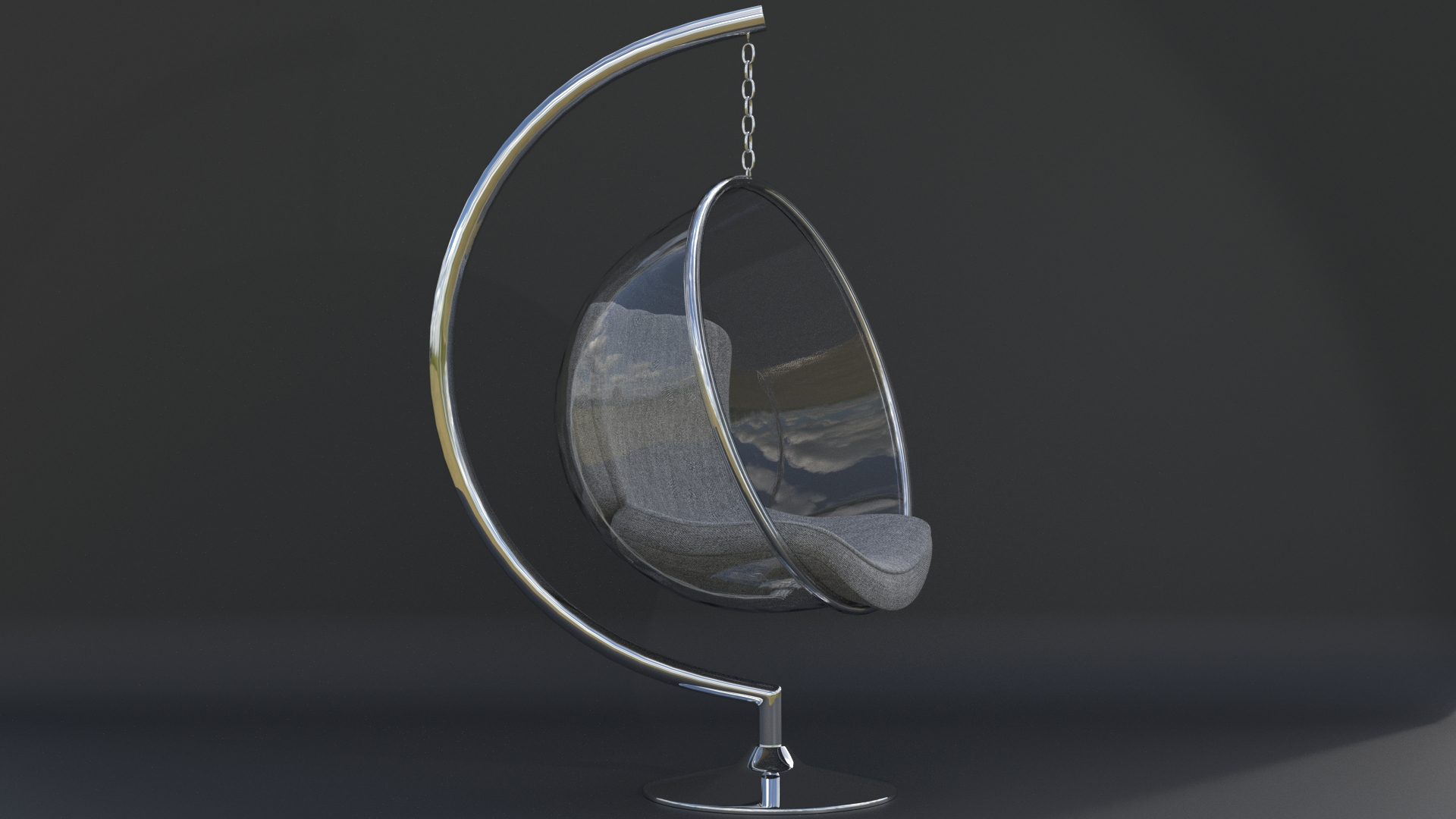 Classic Bubble Chair 3D - TurboSquid 1684903