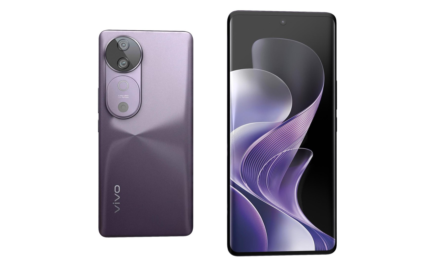 Vivo V40 Purple 3D Model - TurboSquid 2270341