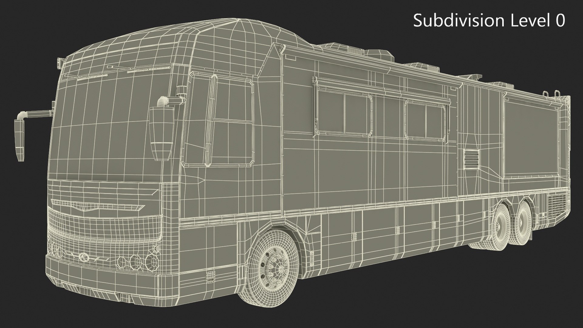 3D Luxury Motorhome Coach Model - TurboSquid 2362154
